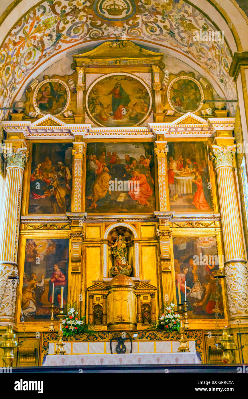 Santa Maria Church Igreja de Santa Maria Altar Basilica Altar 11th ...