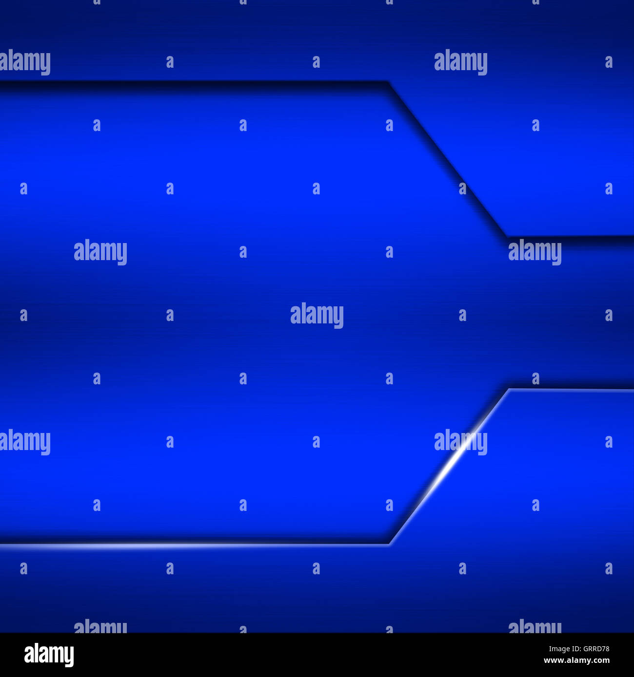 blue metal plate. metal background. 3d illustration Stock Photo - Alamy