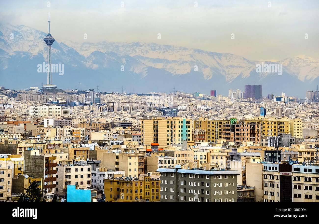 Tehran skyline hi-res stock photography and images - Alamy