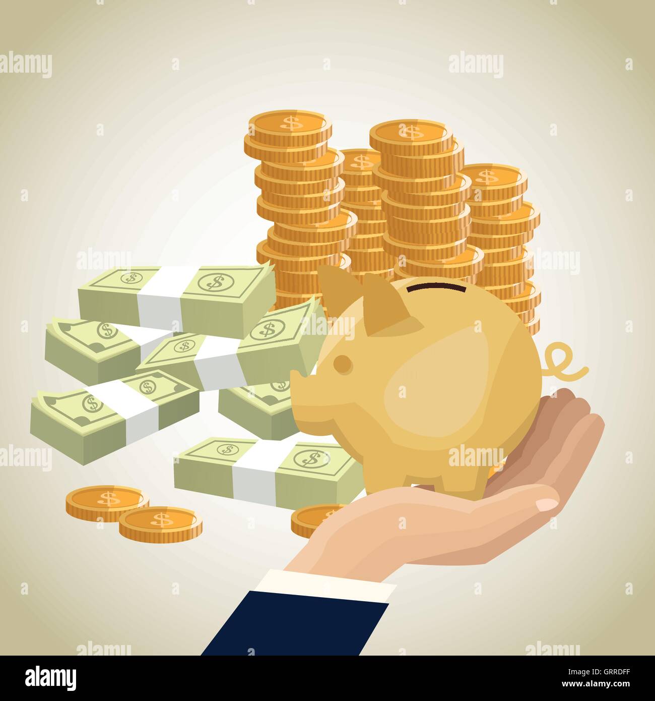 Money economy and commerce design Stock Vector Image & Art - Alamy