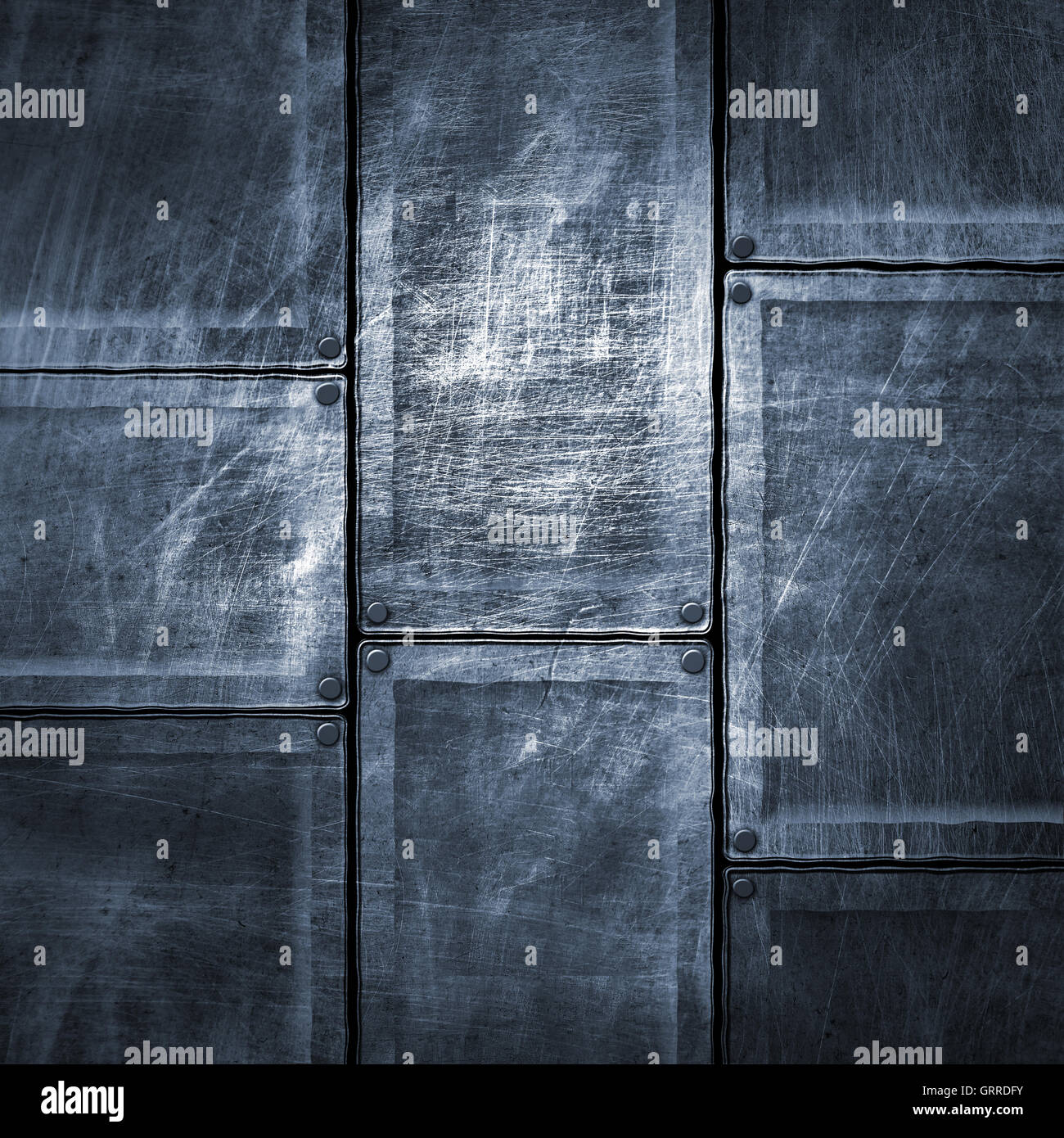 grunge metal plate 3d illustration. background and texture Stock Photo ...