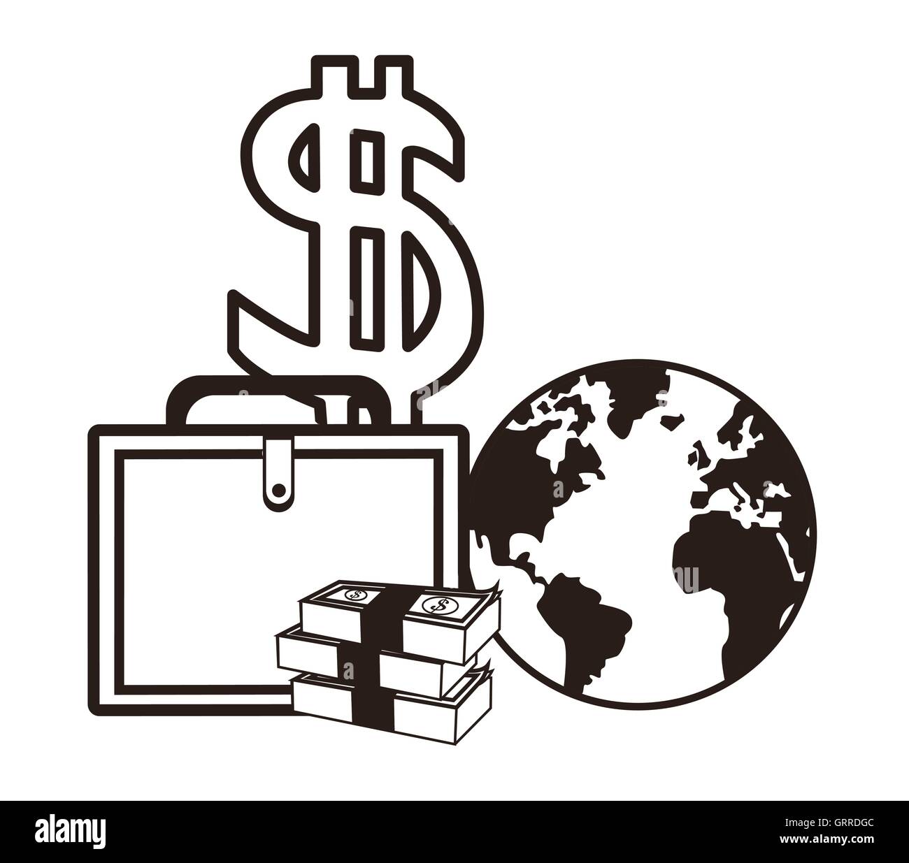 Money economy and commerce design Stock Vector Image & Art - Alamy