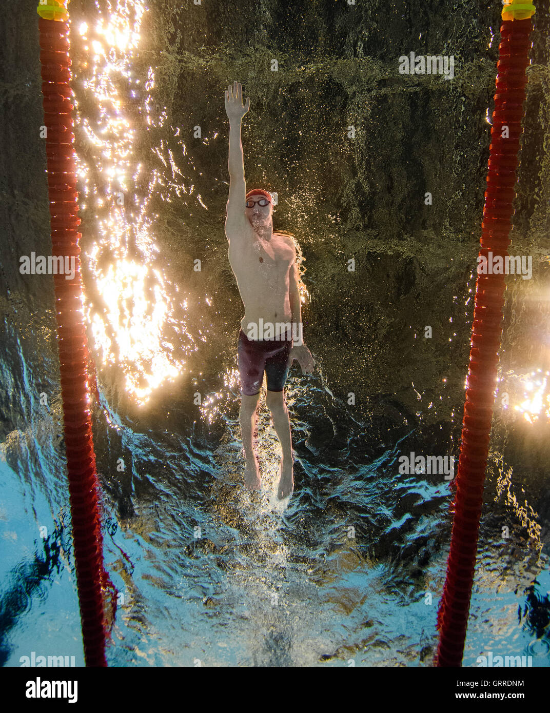 Great Britain's Oliver Hynd competes in the Men's 400m Freestyle - S8 ...