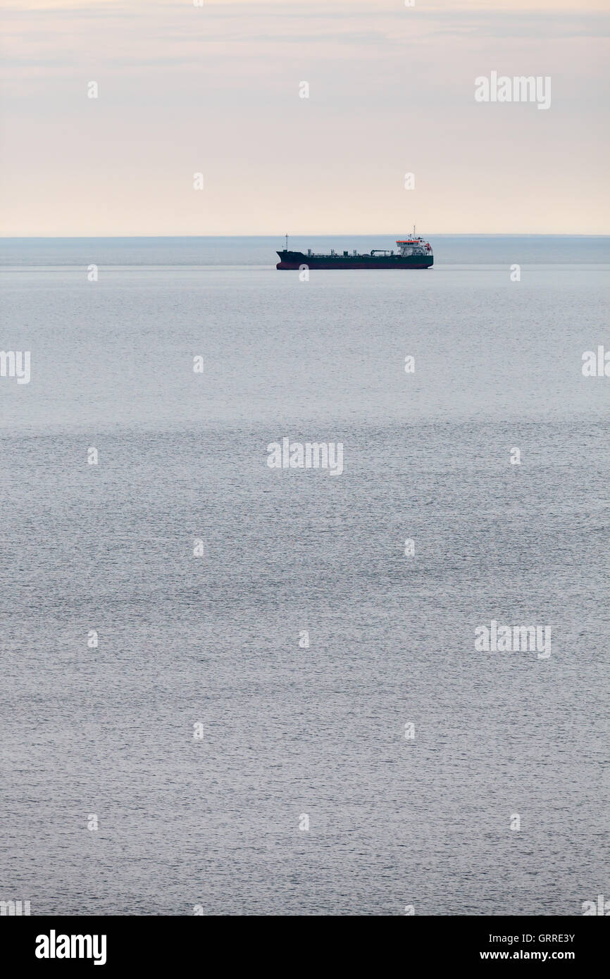 Oil Tanker at Sea Stock Photo - Alamy