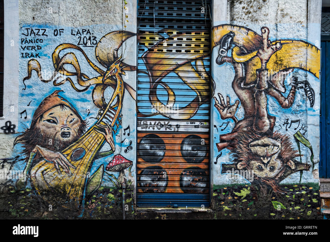 Rio graffiti hi-res stock photography and images - Alamy