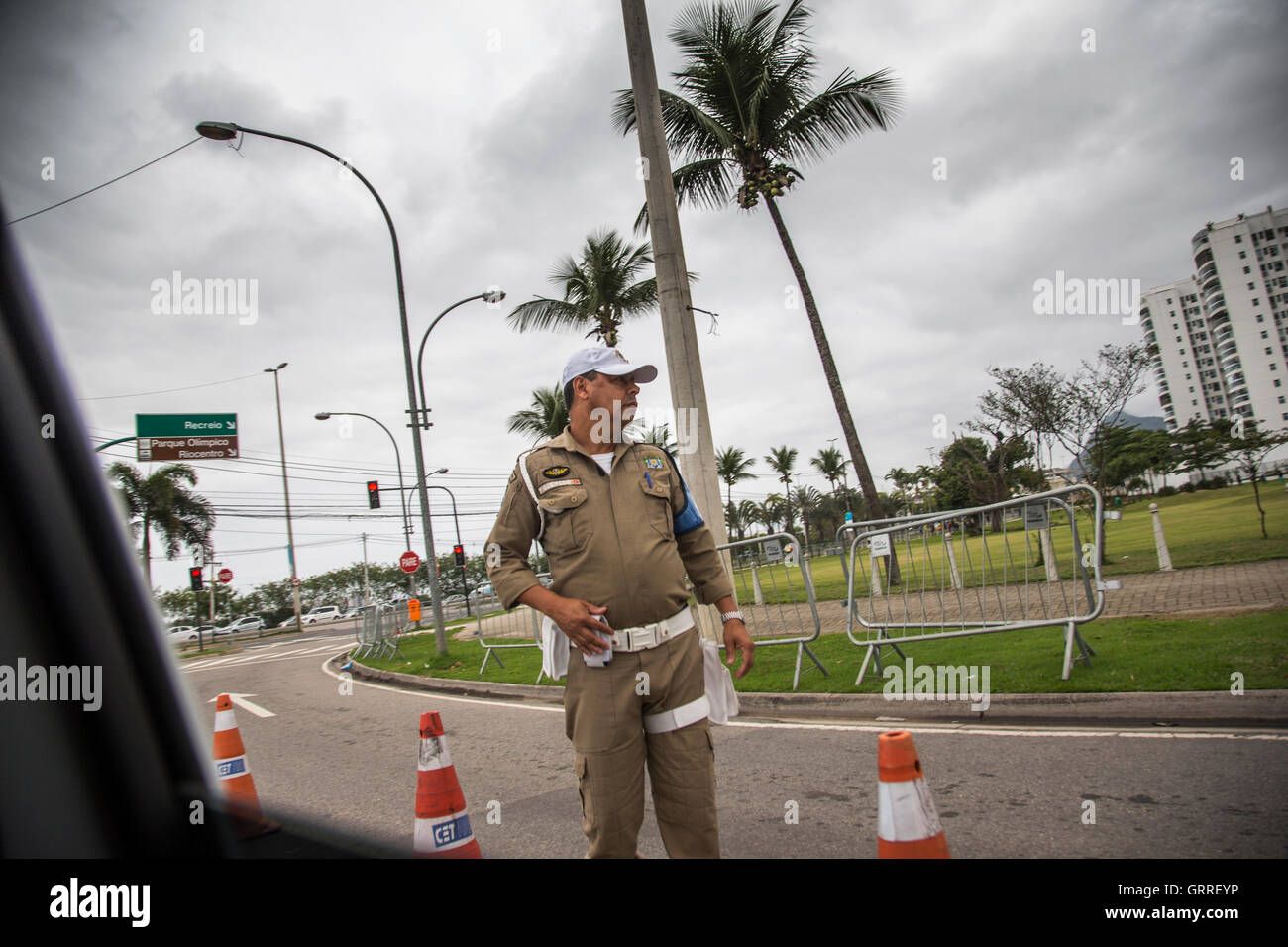 Rio De Janeiro, Brazil. 08th Sep, 2016. Drivers in Rio de Janeiro were ...