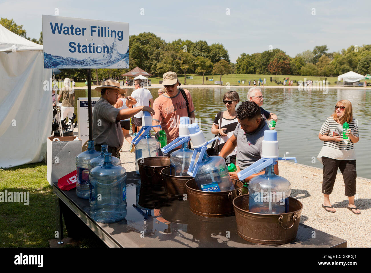 Outdoor water station hi-res stock photography and images - Alamy