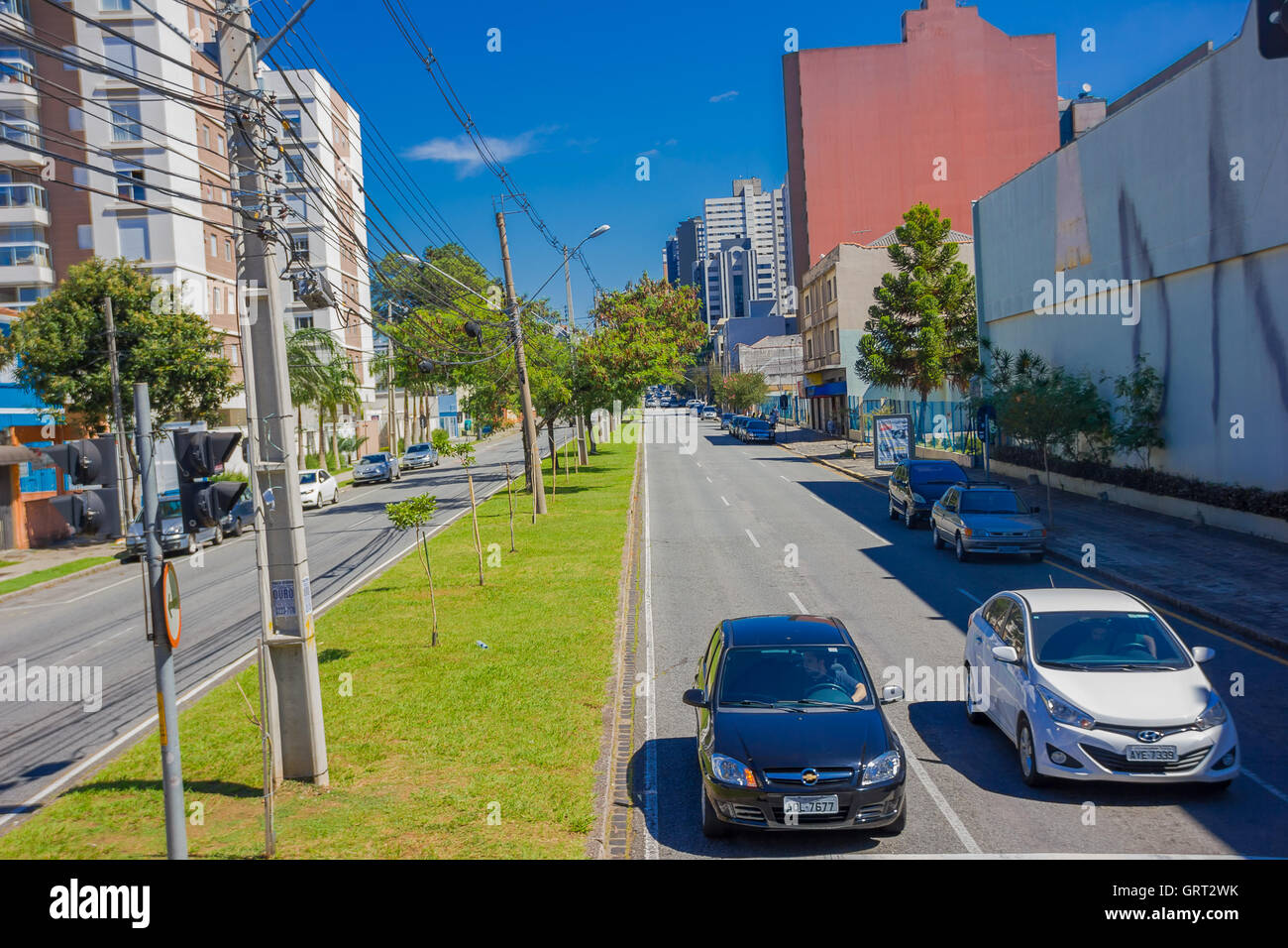 Curitiba public transport hi-res stock photography and images - Alamy