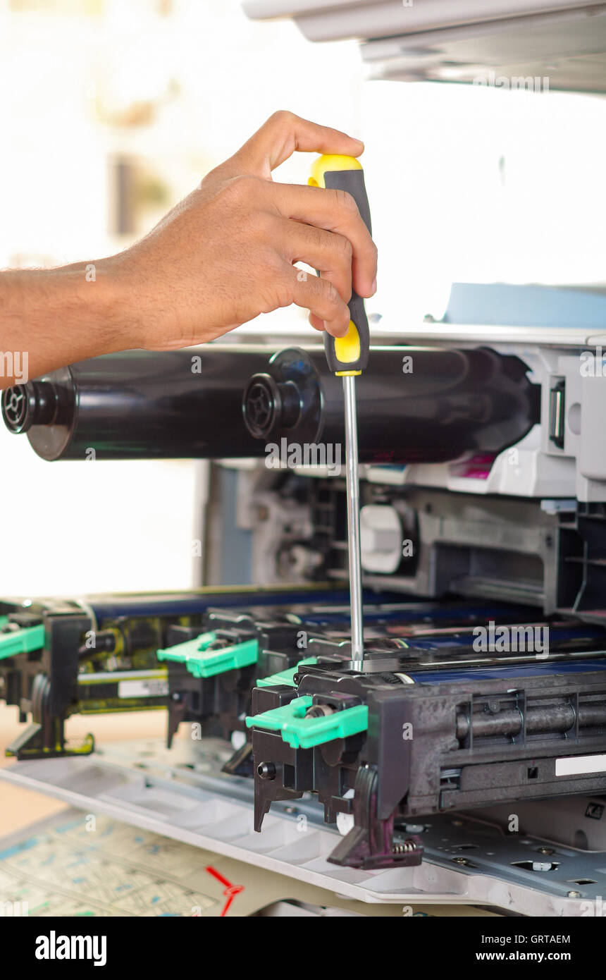 Photocopier machine scanning hi-res stock photography and images - Alamy