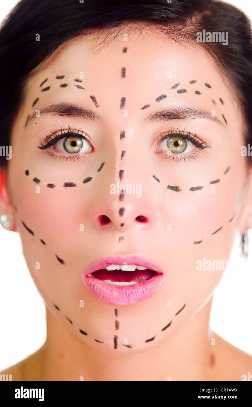 Dotted face hi-res stock photography and images - Alamy