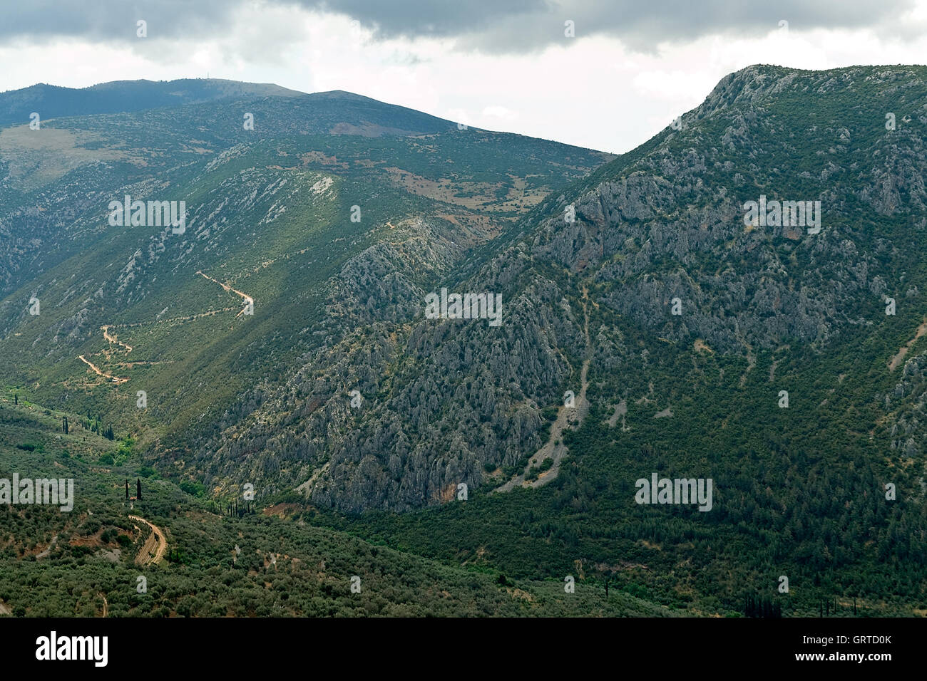 Vardousia greece hi-res stock photography and images - Alamy