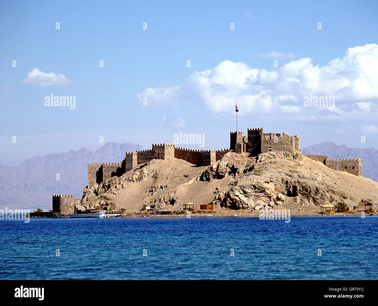 Pharaoh Island, Taba, Sinai, Egypt Stock Photo - Alamy