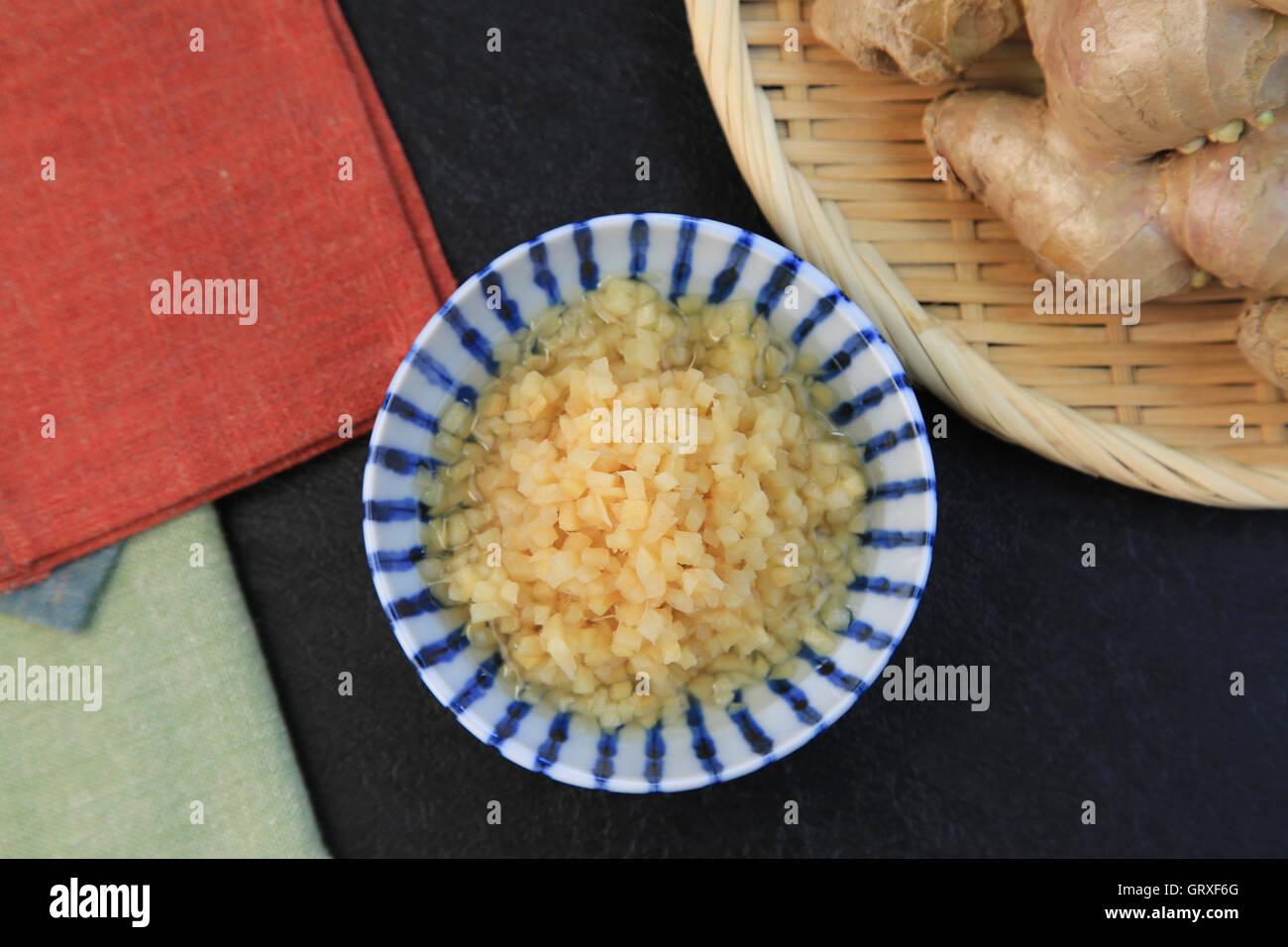 Shredded ginger hi-res stock photography and images - Alamy