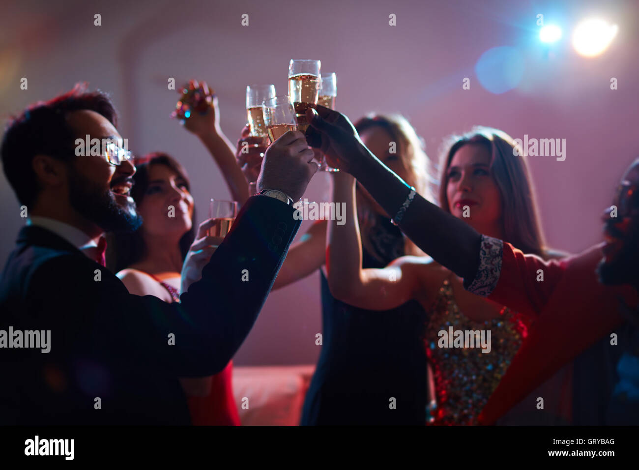 Celebration champagne hi-res stock photography and images - Alamy