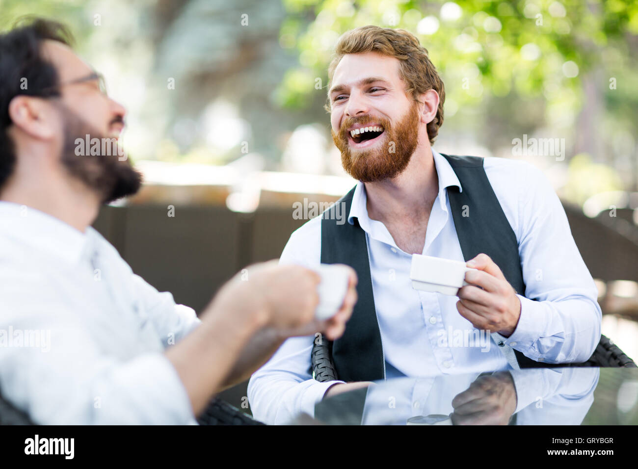 Happy break hi-res stock photography and images - Alamy