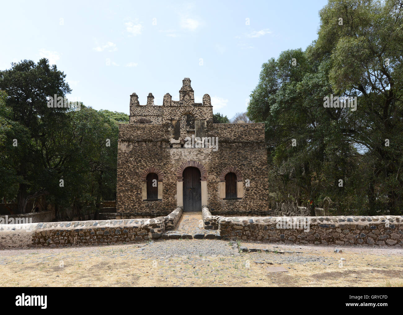Fasiladas' Bath in Gondar, Ethiopia Stock Photo - Alamy