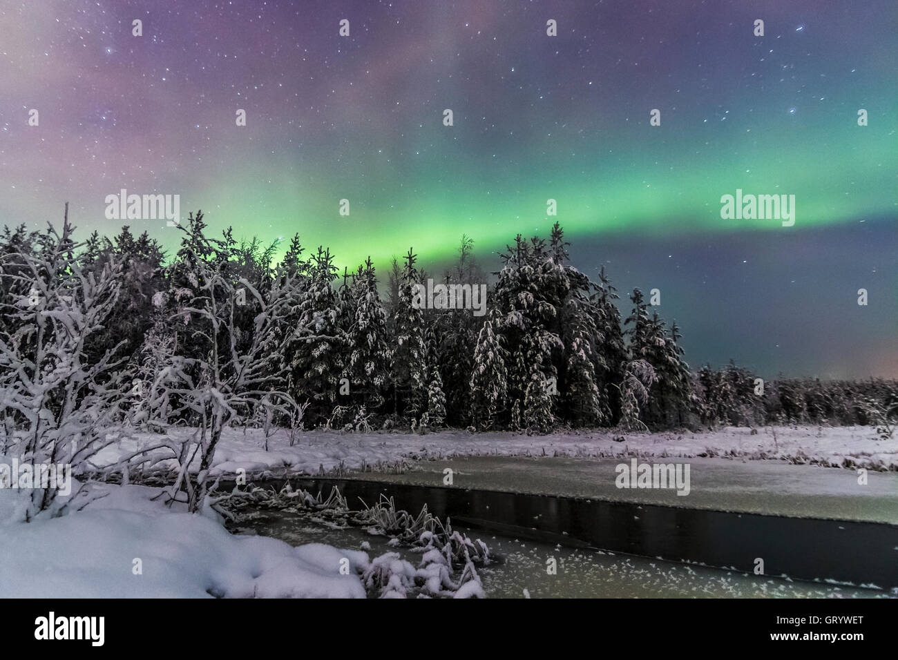December in Finland Stock Photo - Alamy