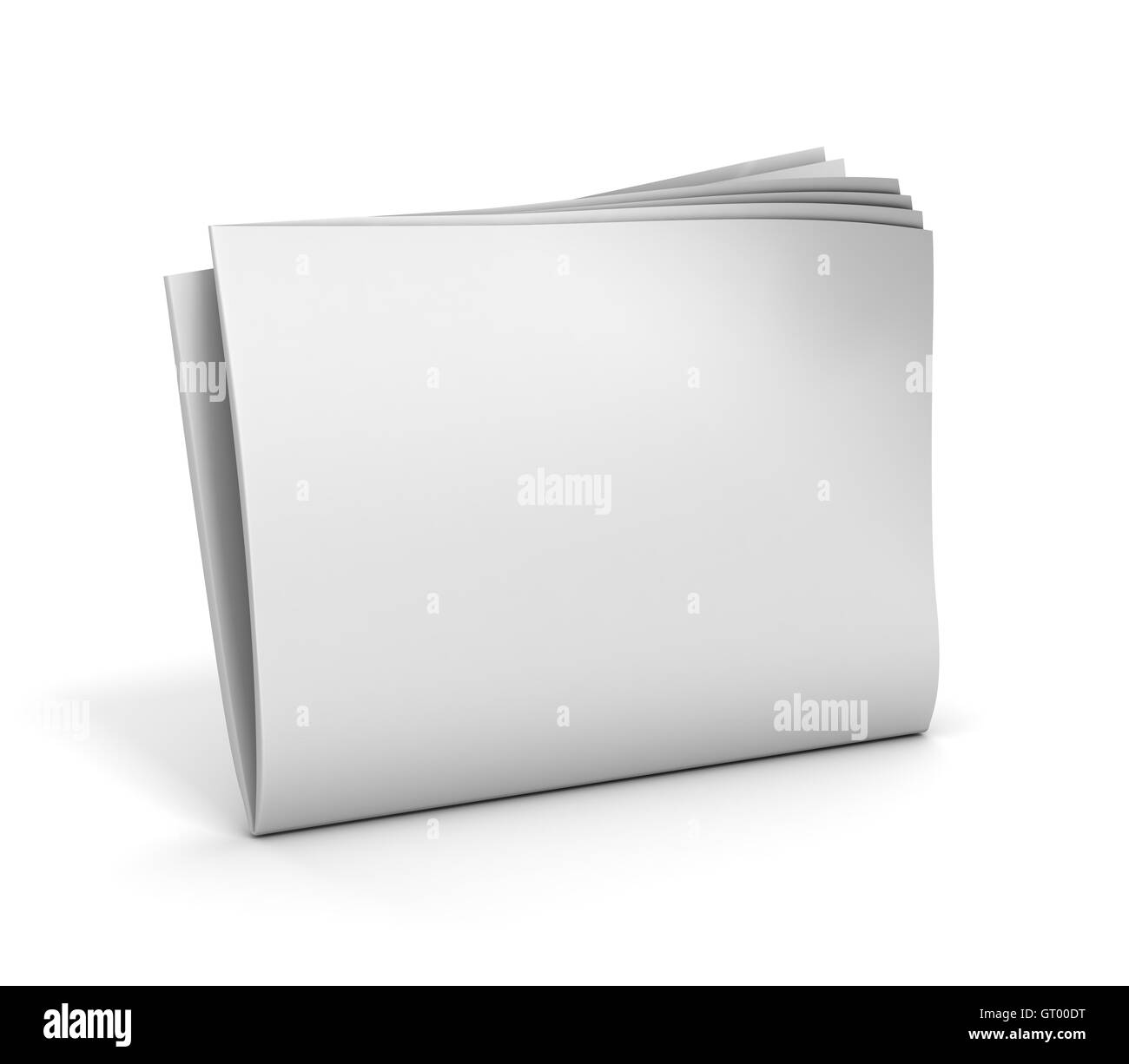 Blank newspaper illustration hi-res stock photography and images - Alamy