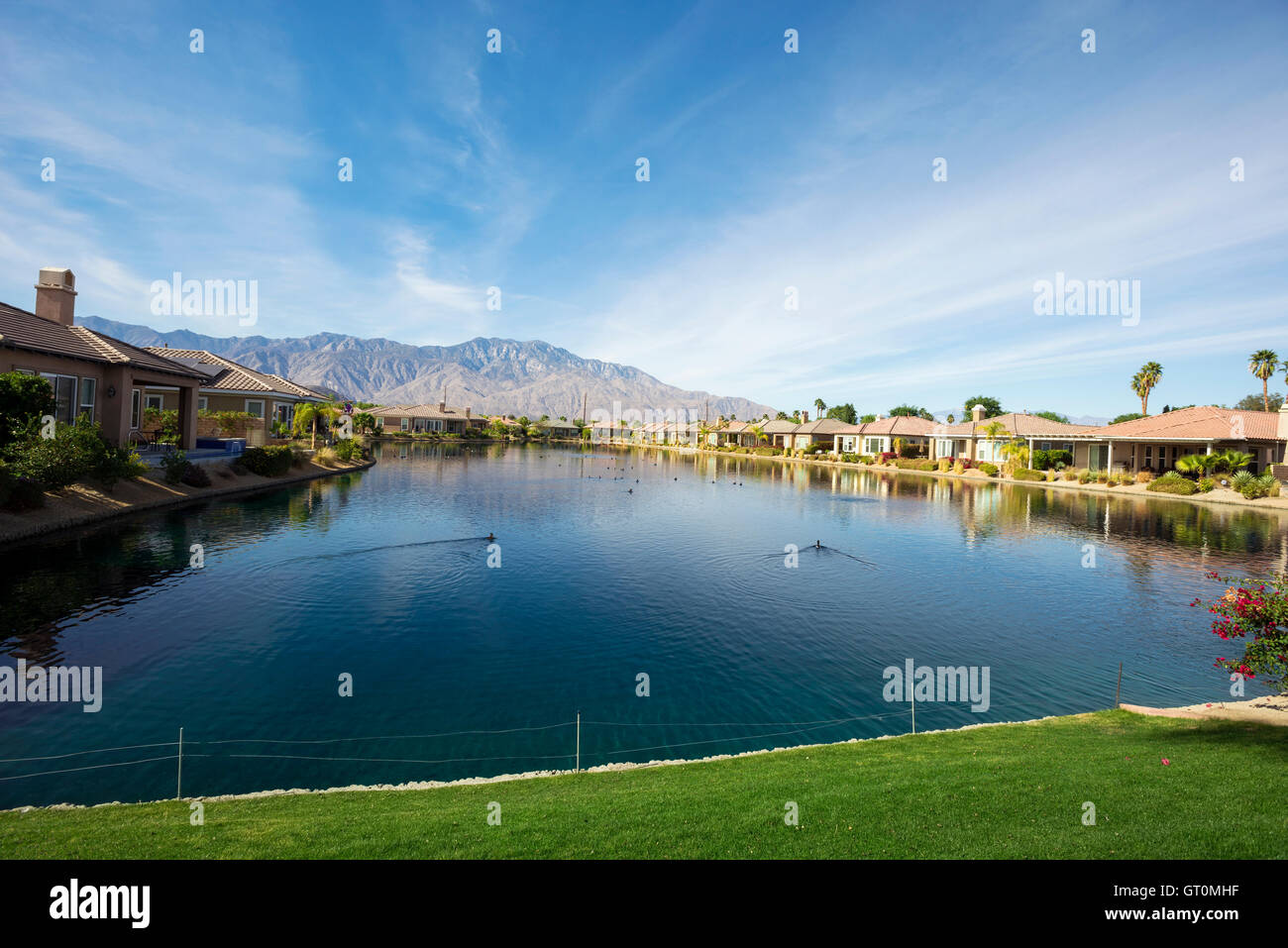 Sunny desert home lifestyle in gated community in Rancho MIrage ...