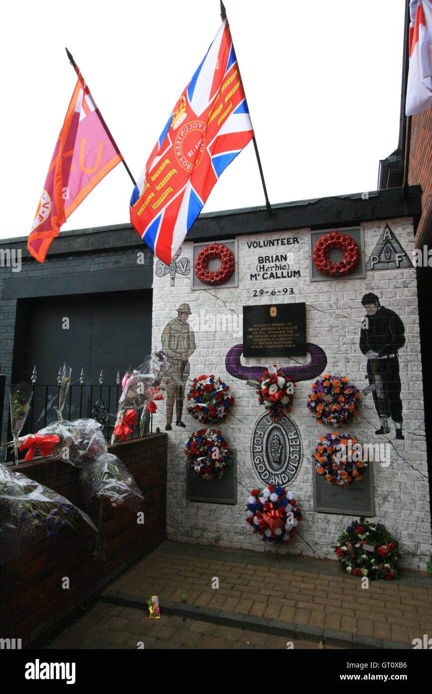 Memorial garden with a plaque to Brian (Herbie) Mc'Callum, a volunteer ...