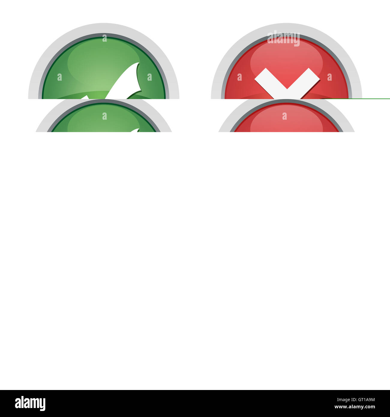 Check mark sticker hi-res stock photography and images - Alamy