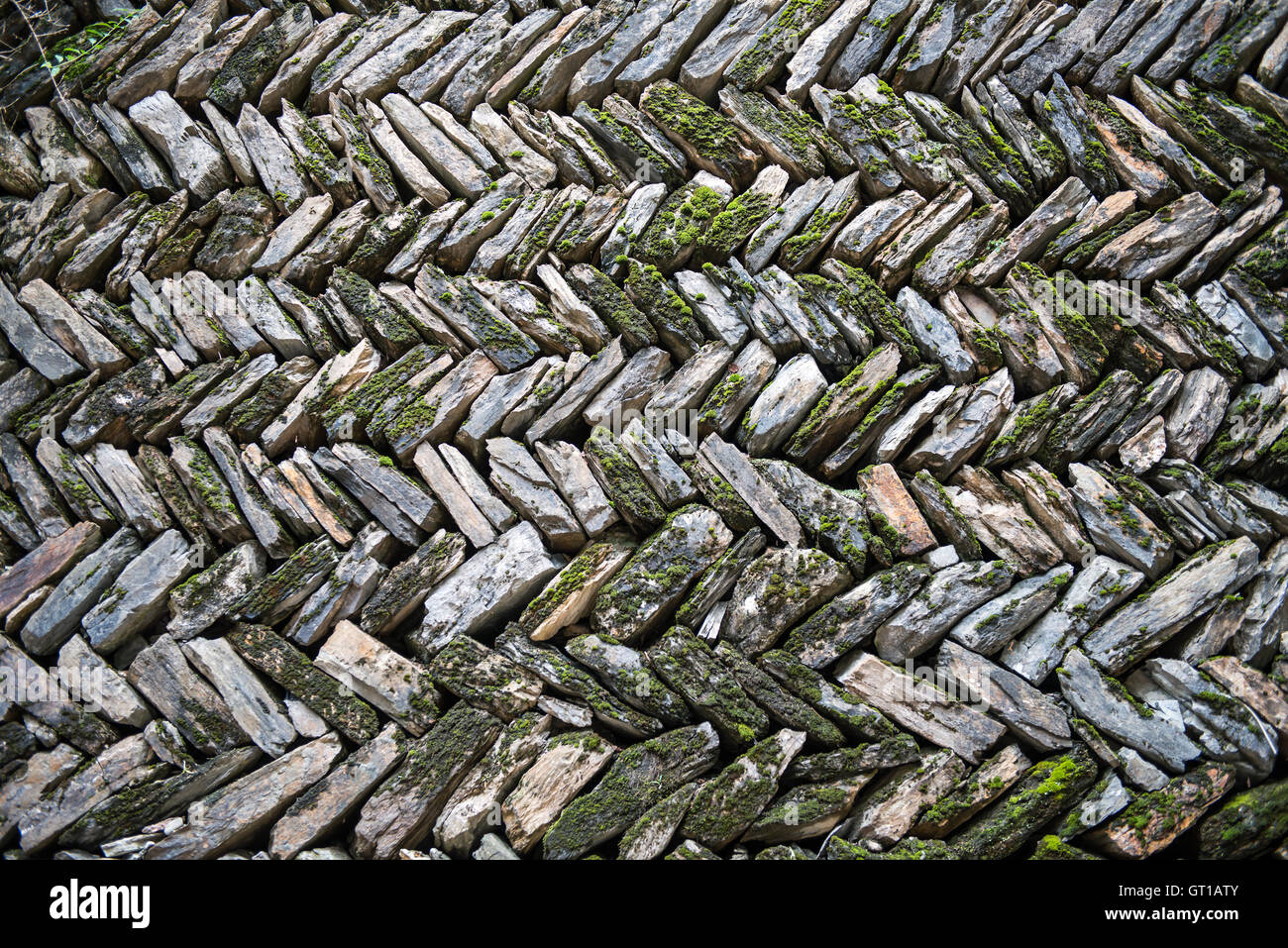 Natural stone wall, pattern,texture , South Korea Stock Photo - Alamy