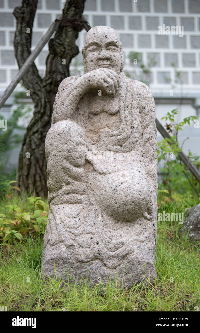 Chungcheongbuk-do, South Korea - August 29, 2016: Guinsa temple in ...