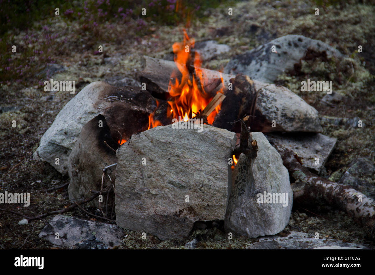 Fire rocks hi-res stock photography and images - Alamy