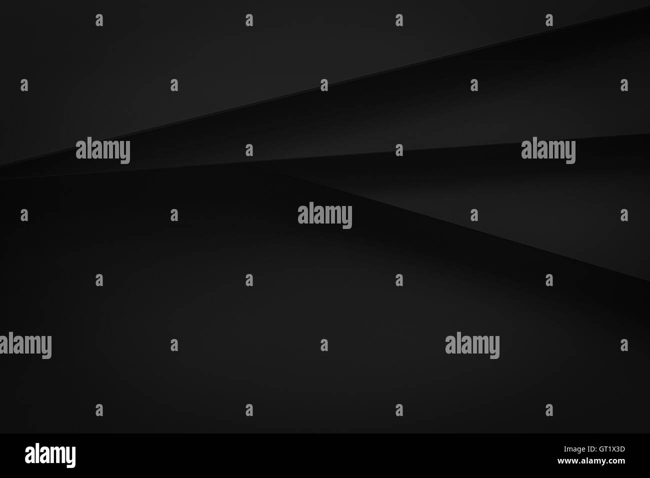 black stack paper material layer background 3d render Stock Photo - Alamy