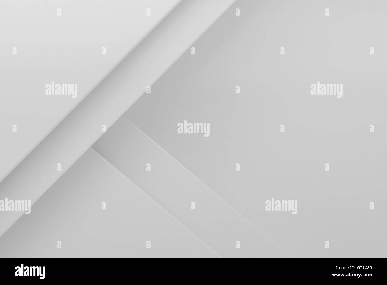 white stack paper material layer background 3d render Stock Photo - Alamy