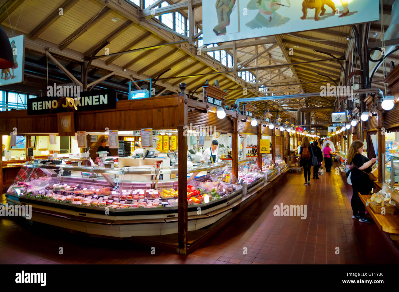 Kauppahalli, market hall, Turku, Finland Stock Photo - Alamy