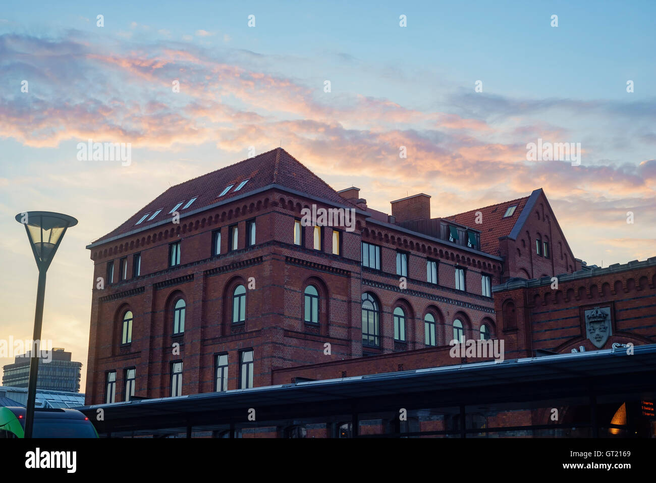 The beautiful and historical Malmo transportation station Stock Photo ...