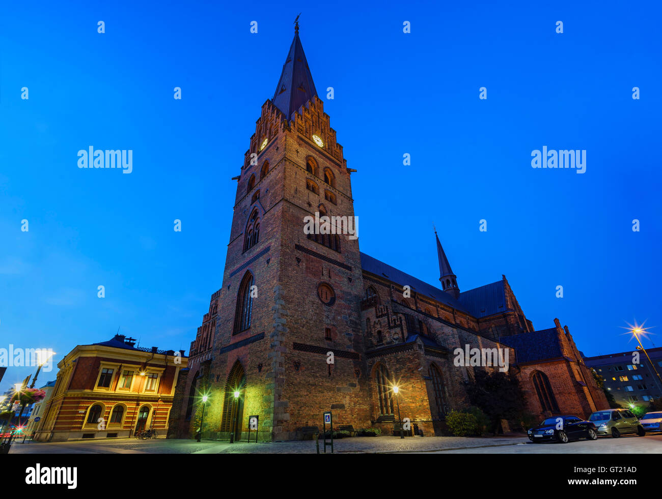The beautiful and historical Tradesmen's Chapel of Malmo, Sweden at ...