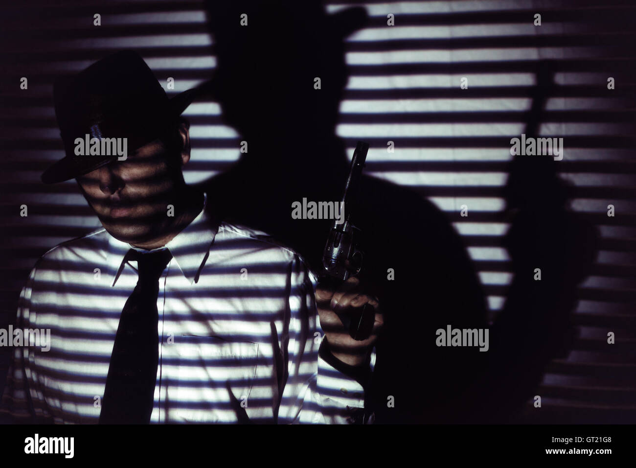 Film noir blinds hi-res stock photography and images - Alamy