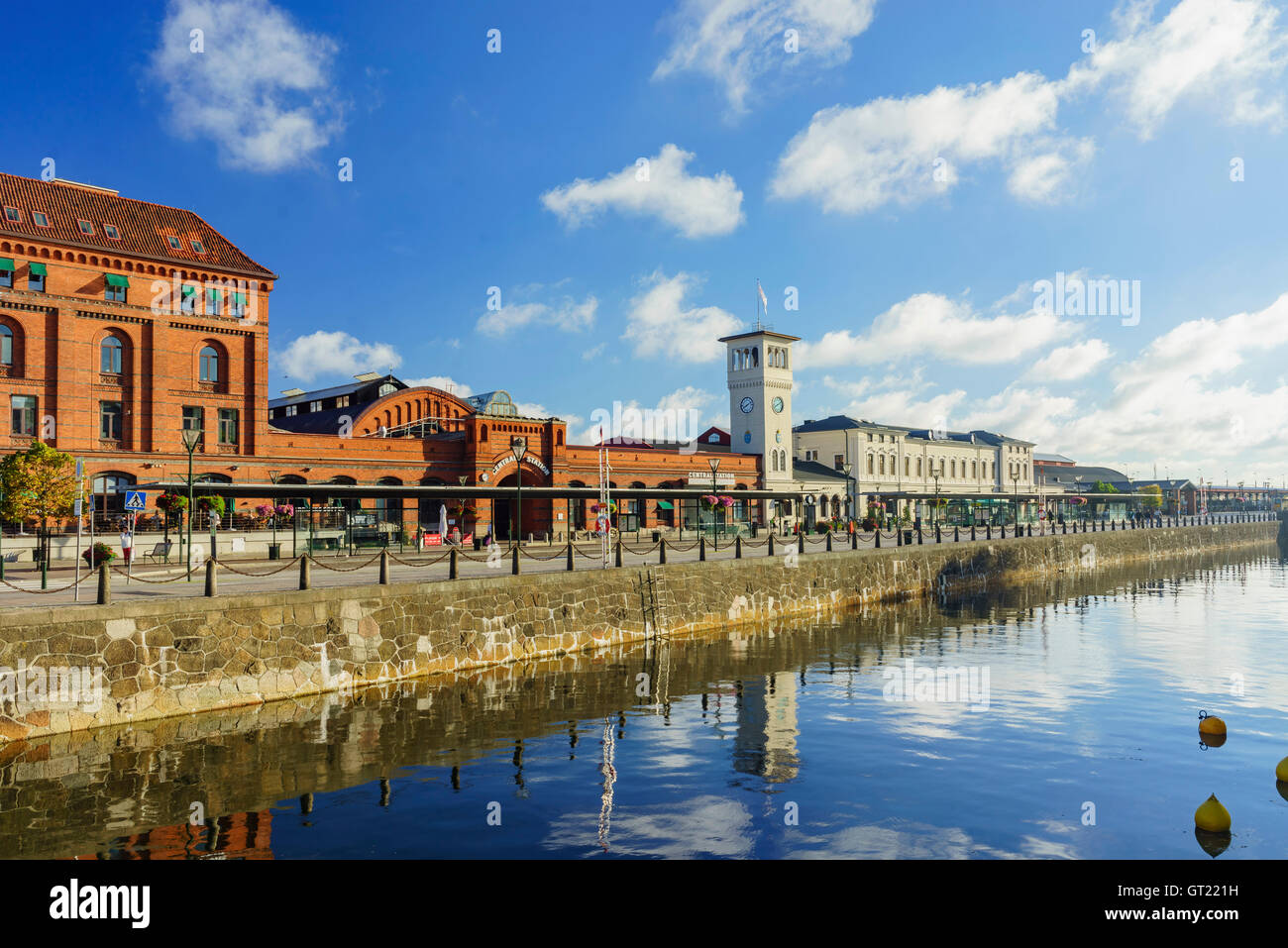 The beautiful and historical Malmo transportation station Stock Photo ...