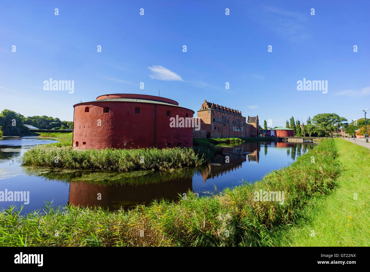 The historical Malmo Castle at Malmo, Sweden Stock Photo - Alamy