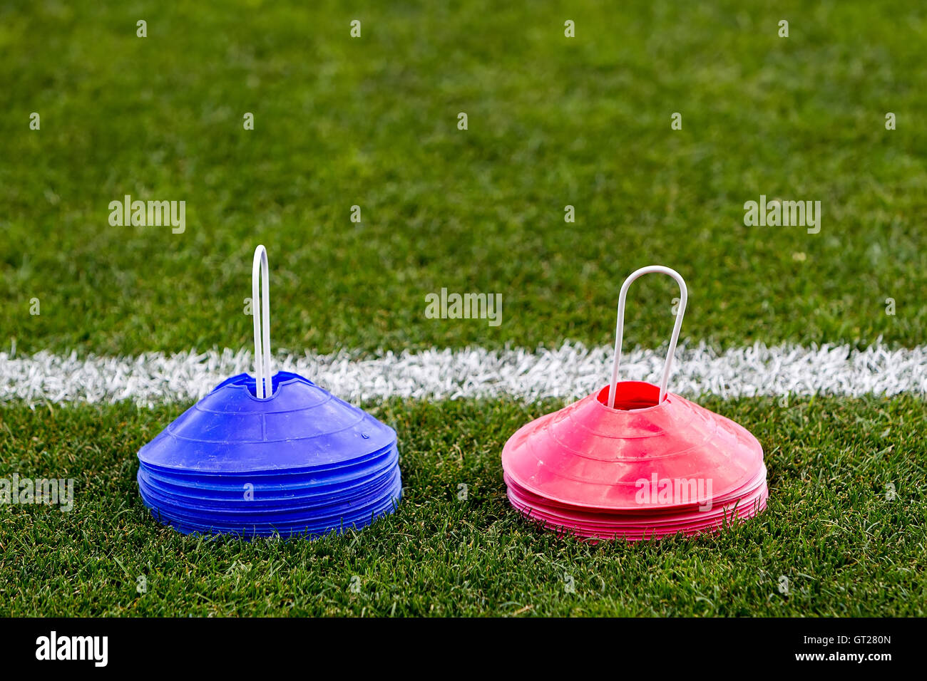 Soccer training equipment hi-res stock photography and images - Alamy