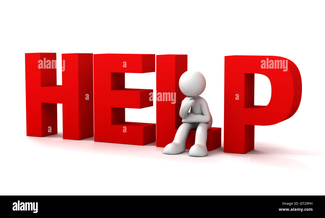 3d man helping Cut Out Stock Images & Pictures - Alamy