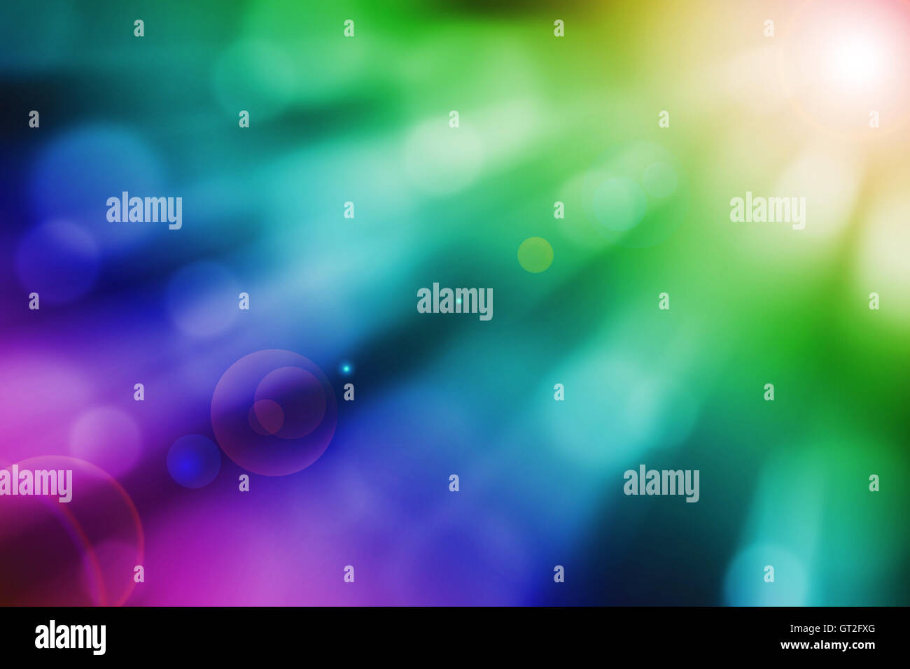 abstract magic sun flares and light rays Stock Photo - Alamy