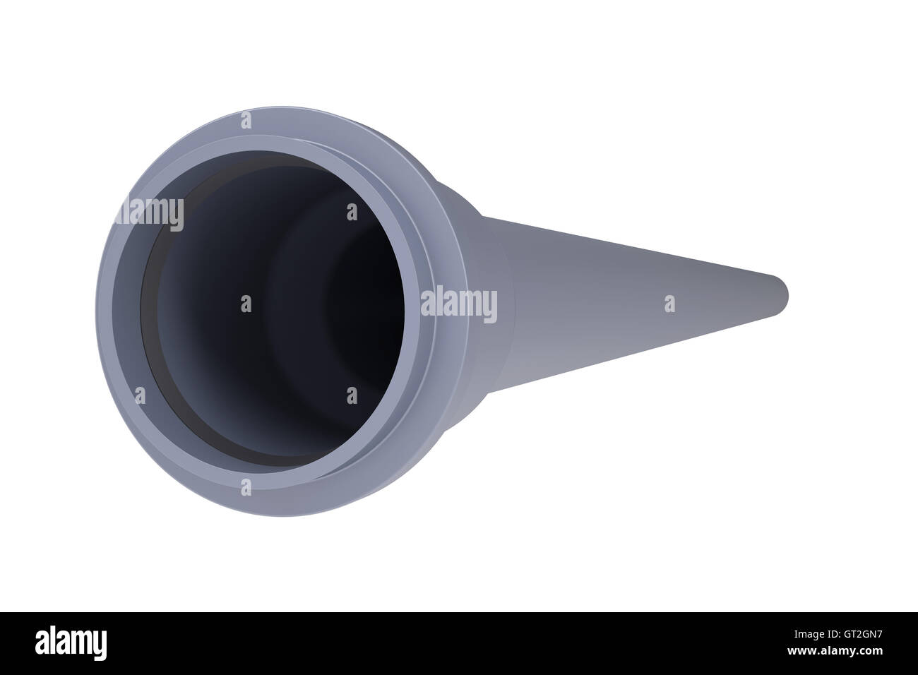 Grey PVC sewer pipe Stock Photo - Alamy