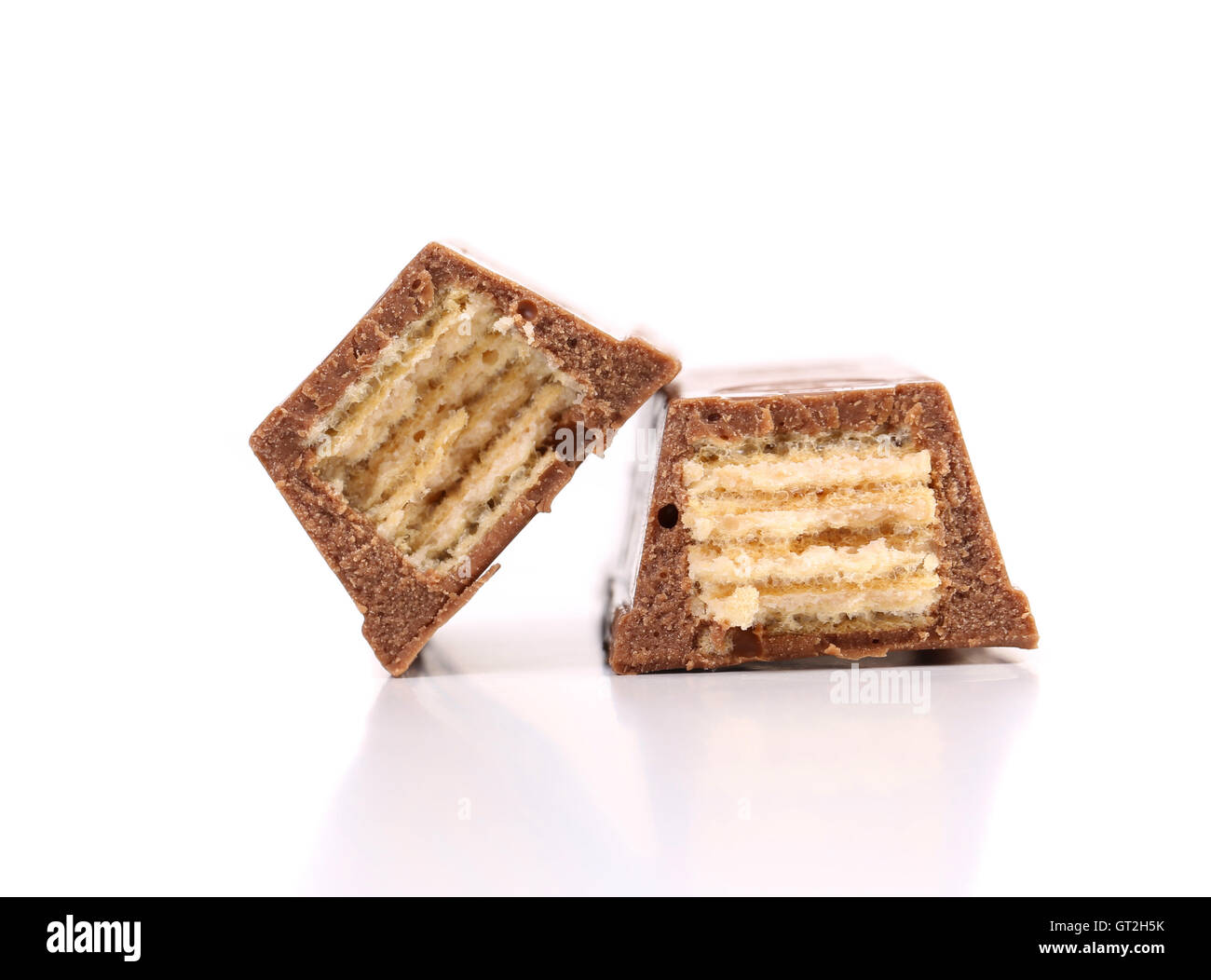 Caramel wafer bar hi-res stock photography and images - Alamy