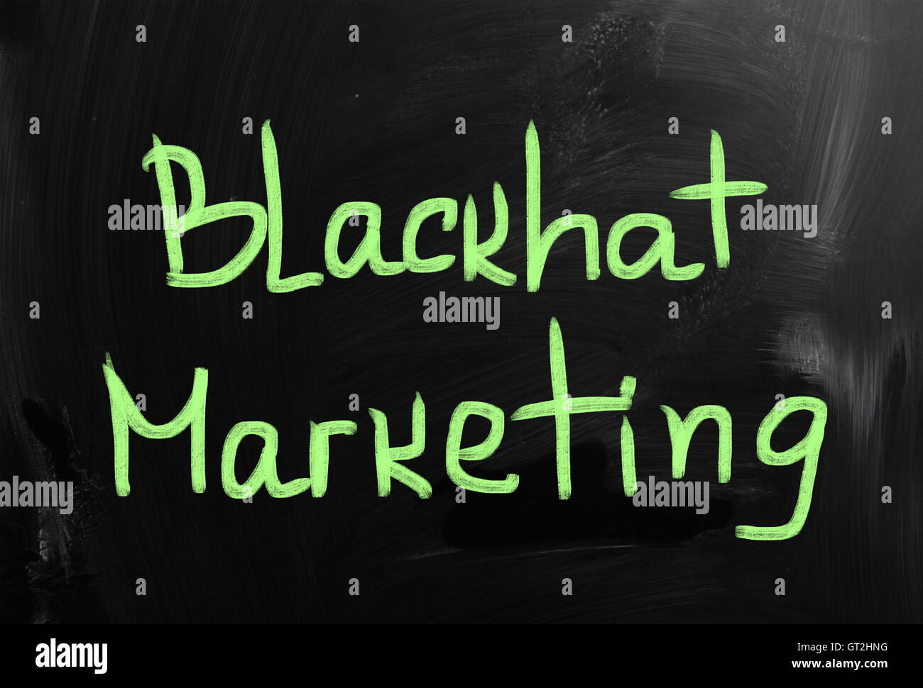 marketing concept handwritten with chalk on a blackboard Stock Photo ...