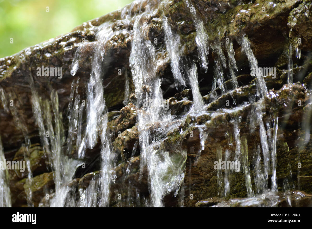 Edge of a Waterfall Stock Photo - Alamy