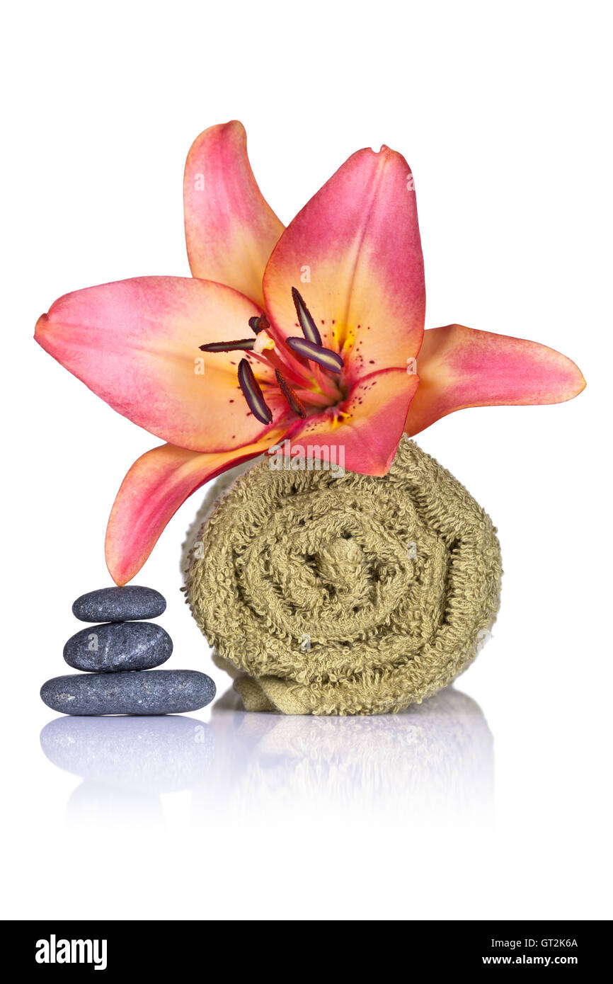 White lily spa hi-res stock photography and images - Alamy