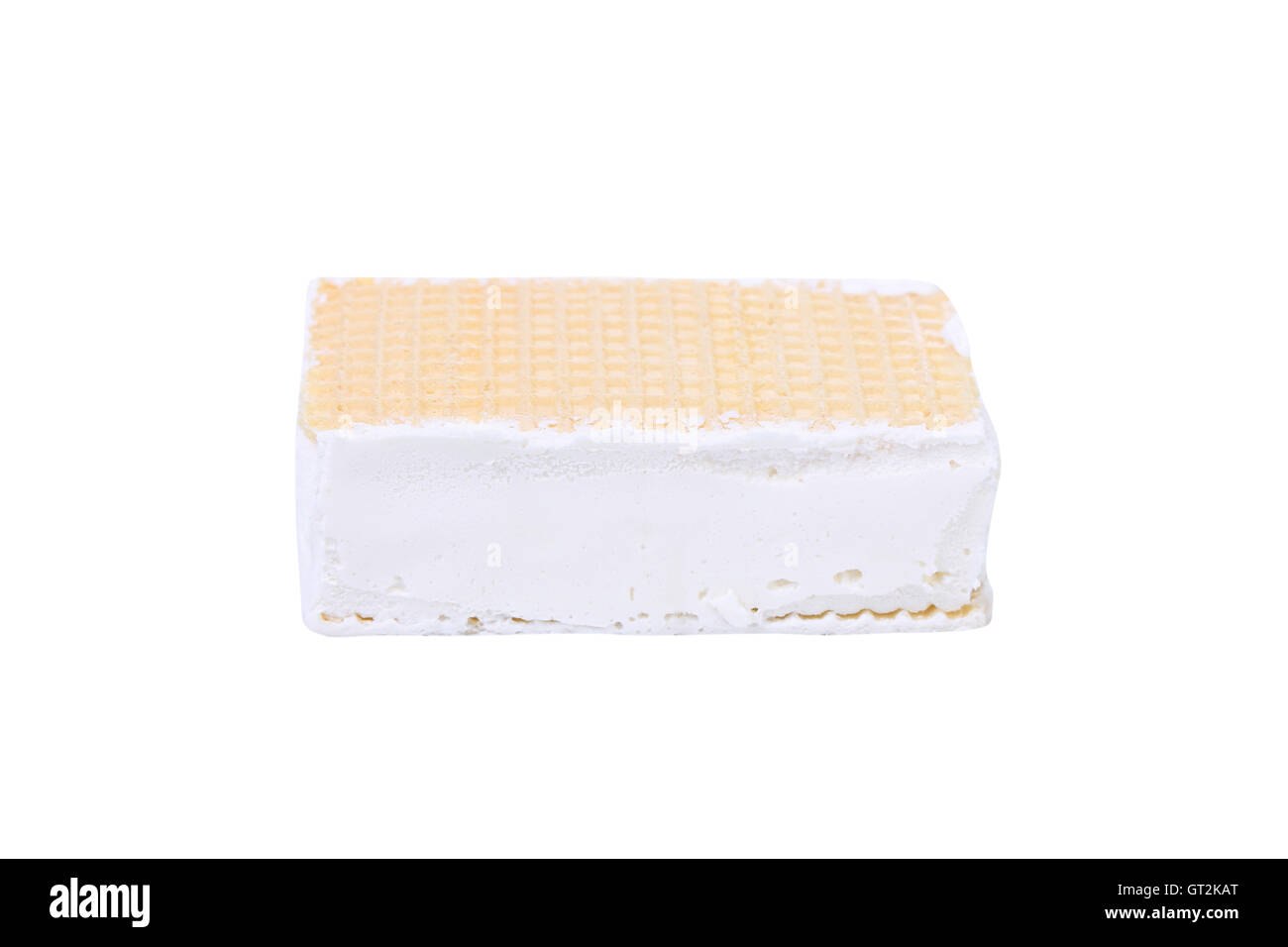 Wafer vanilla ice cream Stock Photo - Alamy Wafer vanilla ice cream Stock Photo - Alamy