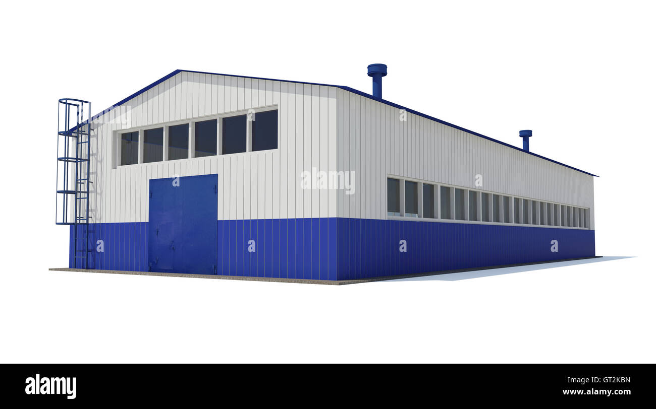 Industrial Warehouse Clipart