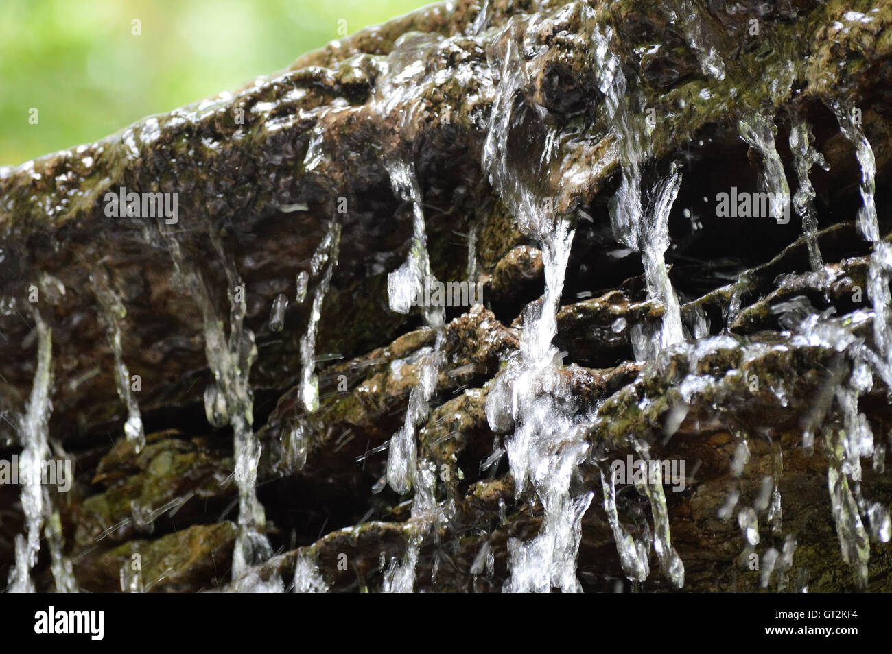 Edge of a Waterfall Stock Photo - Alamy