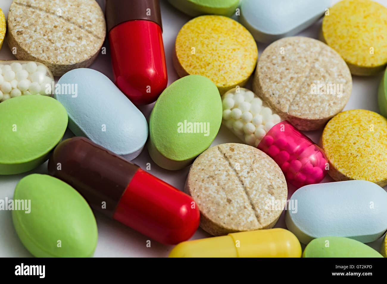 the color pill Stock Photo - Alamy