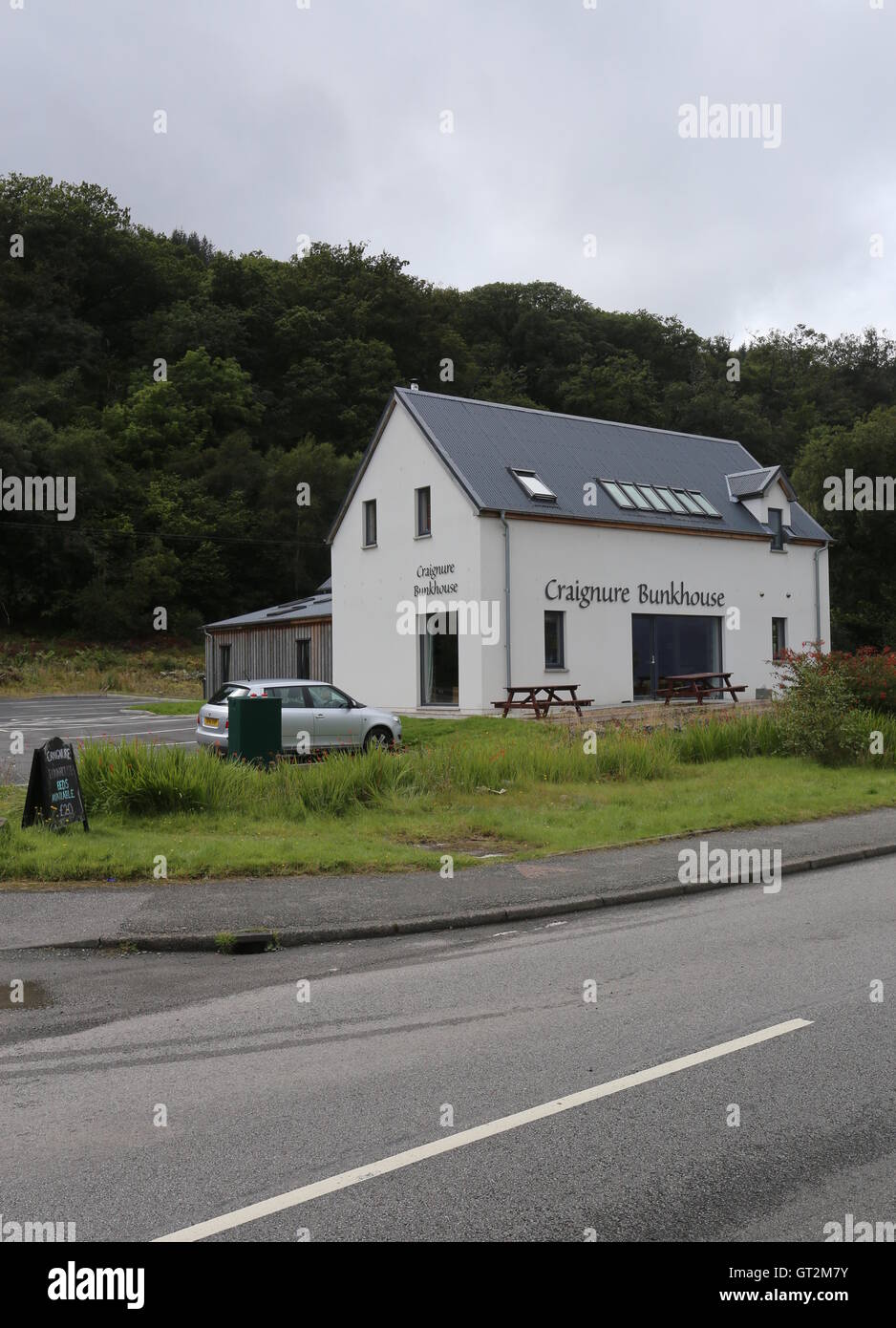 Craignure bunkhouse Isle of Mull Scotland September 2016 Stock Photo ...