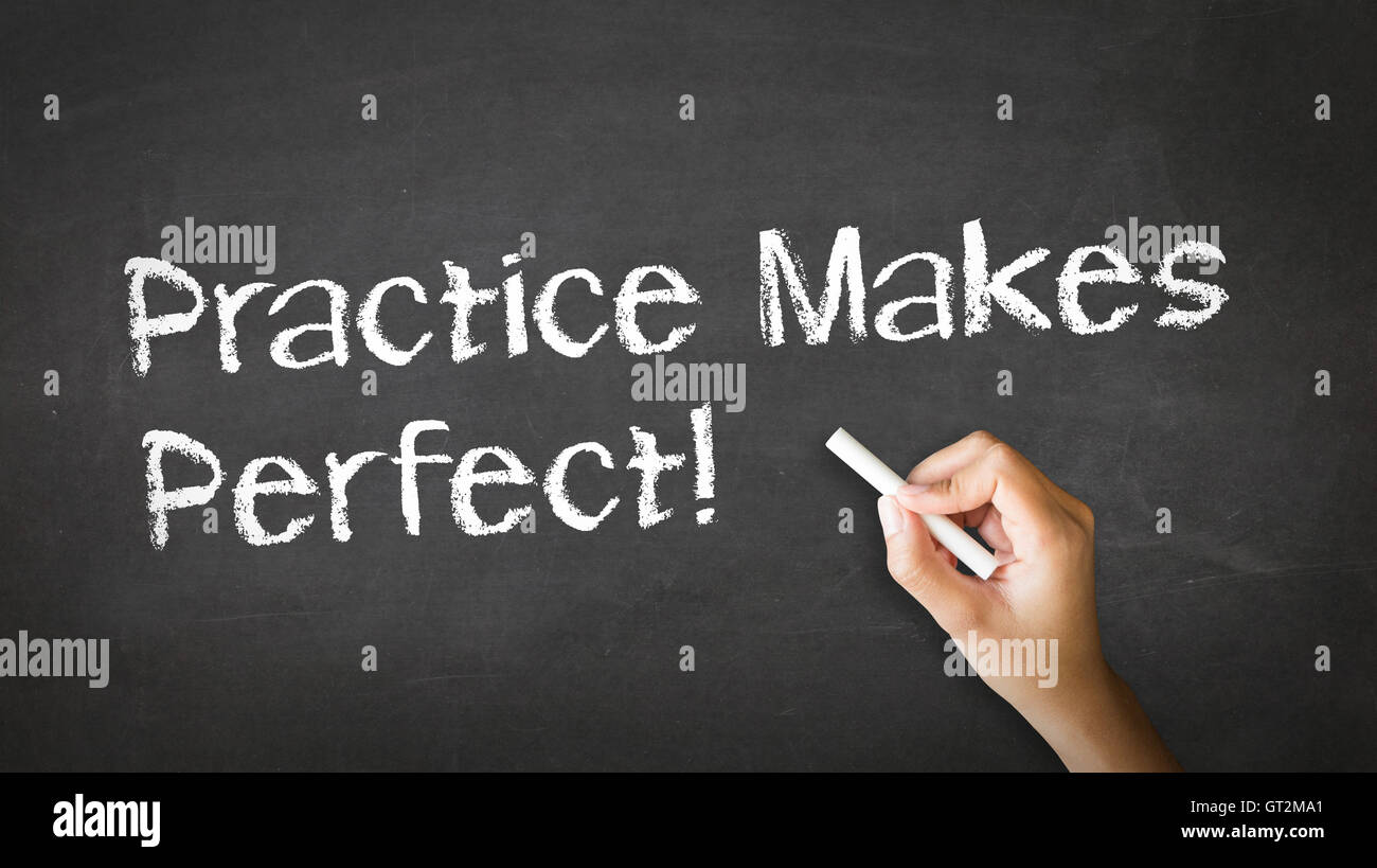 Practice makes perfect hi-res stock photography and images - Alamy